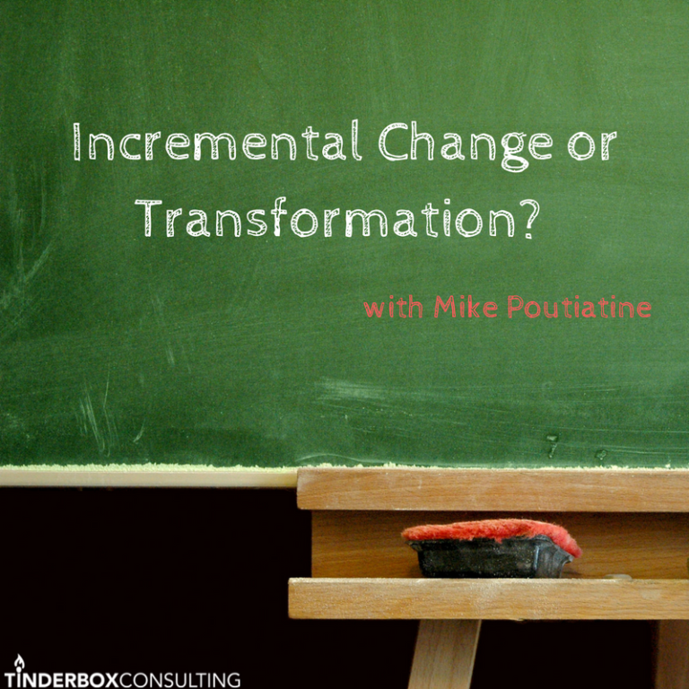 Incremental Change or Transformation? - Tinderbox Marketing